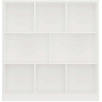 Topeshop Topeshop - gilda - Biblioth&egrave;que 8 &eacute;tag&egrave;res - Dimensions 104x100x24 cm - Meuble de rangement