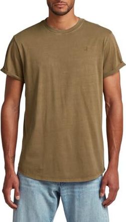 G-Star T-Shirt Lash Overdeyed pour Homme, Marron (Desert Palm GD D16396-2653-h413), L