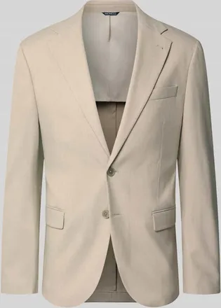 Mc Neal Slim Fit Sakko in Flanell-Optik