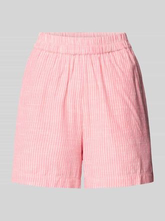 Pieces Loose Fit Shorts aus Baumwoll-Leinen-Mix Modell APIA