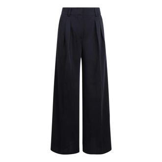 Max Mara Pantalons Natale - Femme - Pantalons - Bleu - Taille: 36 FR