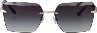 Jimmy Choo London Lunettes De Soleil - Argent