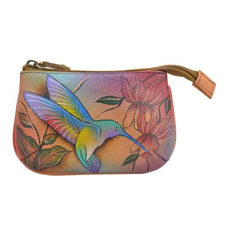 Anuschka Damen Medium Coin Purse Fj, Geldb&ouml;rse, Flying Jewels, 3.5x 5 x 0.5