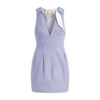 Elisabetta Franchi Femme, Robes, Bleu, Taille: 42 FR Miniabito
