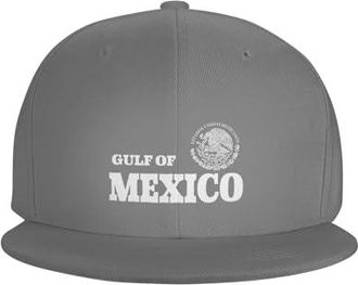 Generic Golfe De Mexico Depuis 1550 Homme Femme Casquette Hip Hop Snapback Strapback Cap R&eacute;glable Snapback Chapeau pour Adulte Golf Camping