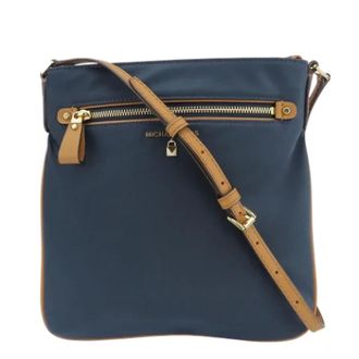 Michael Kors Pre-owned Nylon schultertasche - - Pre-owned - Damen - Blau - ONE SIZE