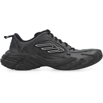 Balenciaga Leder- und Stoff-Sneaker mit niedrigem Schaft - - Shoes - Damen - Schwarzk - 37 EU