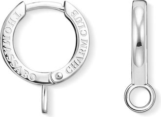 Thomas Sabo Thomas Sabo Damen Einzel Single Creole Clipverschluss Charm Club 925 Sterling Silber H2011-001-21