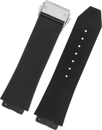 Generic Uhrenarmband f&uuml;r Big BANG, Silikon, 25 x 19 mm, wasserdicht, Herrenuhrenarmband, Kette, Uhrenzubeh&ouml;r, Gummi-Uhrenarmband