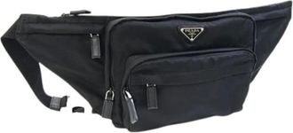 Prada unisex, Pre-owned, Noir, Taille: ONE Size Sac Bandouli&egrave;re Vintage Pre-owned