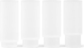 Ferm Living Verres longs Ripple - Set de 4 Ferm Living