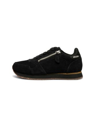 Woden Damen Ydun Suede Zipper Sneakers Größe 36,020 Black