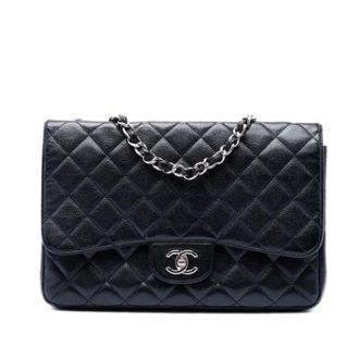 Chanel Pre-owned Classic Jumbo Single Flap - - Pre-owned - Damen - Schwarzk - ONE SIZE