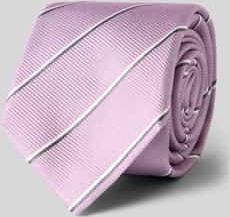 Gierremilano Seidenkrawatte aus reiner Seide mit Allover-Stitching (7,5 cm)