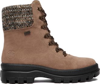 Rieker Schn&uuml;rschuhe Rieker CEO-X8233-64 Dunkelbeige