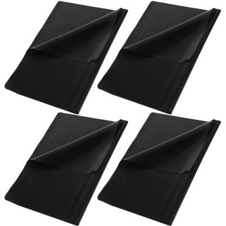 Angoily 4 Stück Pack Hitzebeständige Silikon Tischsets rutschfeste Tischmatten Faltbare Platzsets für Esstisch und Küche Abwischbar und Vielseitig Einsetzbar