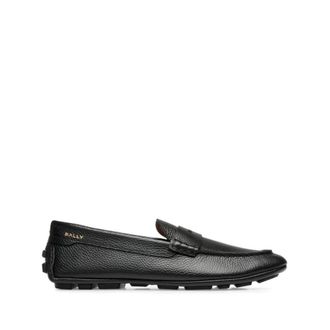 Bally Leder Driving Mokassins - - Shoes - Herren - Schwarzk - 42 EU