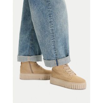 Tamaris Schn&uuml;rschuhe Tamaris 1-25267-45 Beige