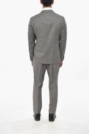 Corneliani CC COLLECTION Anzug aus Schurwolle mit Pattentaschen Corneliani