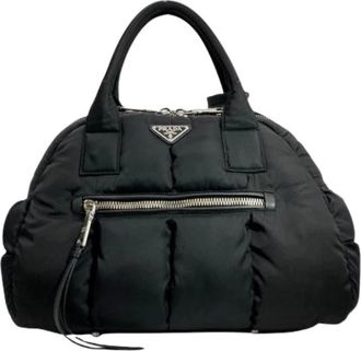 Prada Sac &agrave; main vintage doccasion - Femme - Pre-owned - Noir - Taille: ONE Size