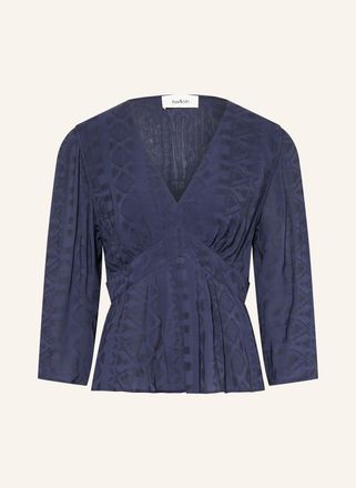 BA&SH Ba&Sh Blusenshirt Idol Mit 3/4-Arm blau