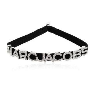 Marc Jacobs Armband mit Logo - - Accessories - Damen - Schwarzk - ONE SIZE