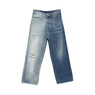 VETEMENTS Distressed Jeans - - Jeans - Herren - Blau - W26