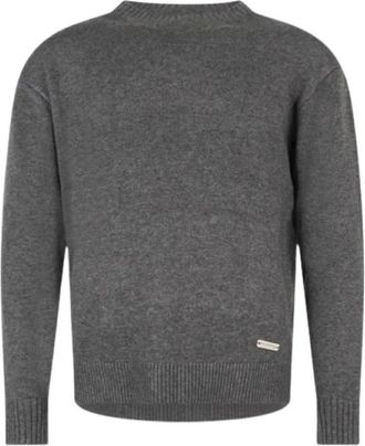 John Richmond Pull col rond - Homme - Pulls - Gris - Taille: XL