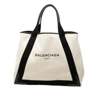 Balenciaga Pre-owned Navy Cabas - Femme - Pre-owned - Blanc - Taille: ONE Size