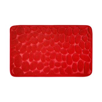 WohnDirect Badezimmerteppich mit Memory Foam - Rutschfester Badteppich - Badematte waschbar & schnelltrocknend auch ideal als Duschvorleger - Badvorleger 60 x 10