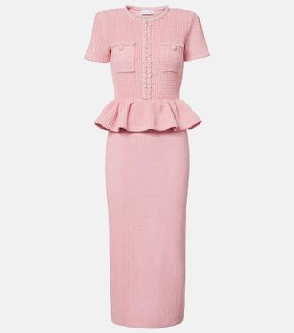 Self Portrait Robe midi