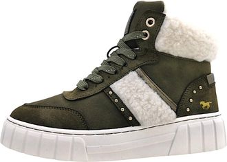 Mustang Jeans Damen Stiefelette Gr&uuml;n EU 41