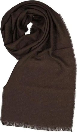 Boggi Milano Herren Schal braun Wolle