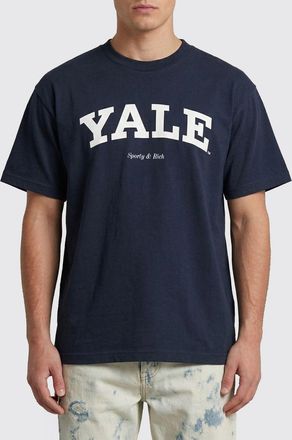 Sporty & Rich T-Shirt Homme couleur Bleu Marine