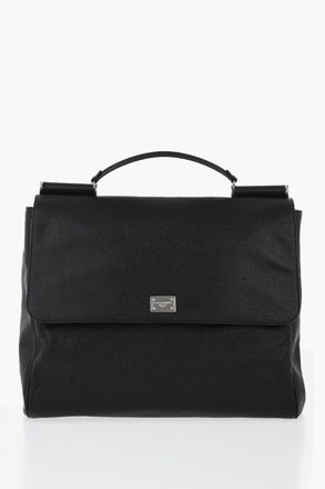 Dolce & Gabbana Pebbled Leather Crossbody Bag Dolce & Gabbana