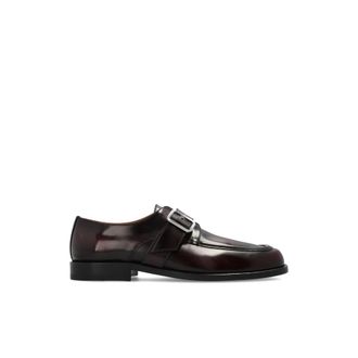 Marni Lederschuh mit Riemen - - Shoes - Herren - Rot - 40 EU