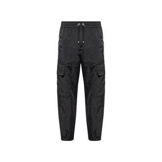 Balmain Schwarze Cargo-Sweathose - - Trousers - Herren - Schwarzk - M