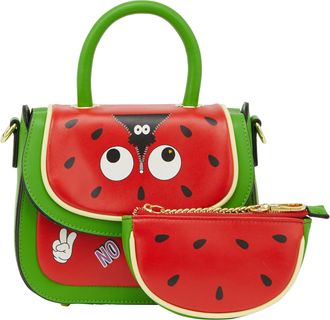 Mymo Handtasche Handtasche Frauen Rot Gr&uuml;n