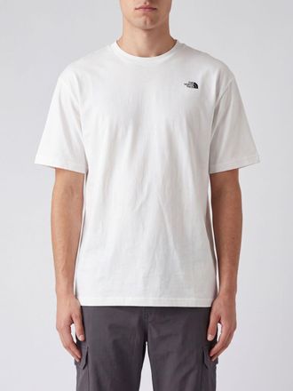 The North Face T-shirt &agrave; col rond en coton avec logo contrastant