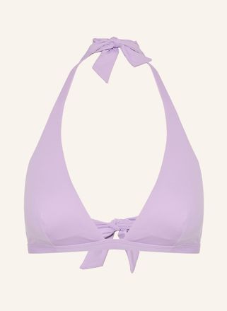 Vilebrequin Neckholder-Bikini-Top Solid Fleche lila