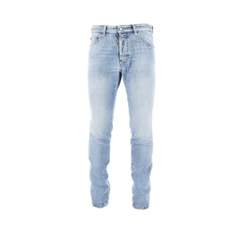Dsquared2 Distressed denim Teddy jeans Man 46