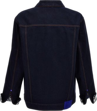 Burberry Japanese Cotton Denim Jacket - Navy