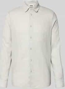 Drykorn Slim Fit Freizeithemd aus Leinen-Baumwoll-Mix Modell RAMIS