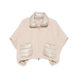 Herno Femme, Vestes, Beige, Taille: 40 FR Vintage Cape 1982