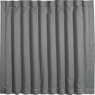 Gardinia Verdunkelungsvorhang, Mit Saugnäpfen für Glas und Glatte Oberflächen, Verdunkelnd und Blickdicht, Gardine Travel, Vorhang in Grau, 200 x 130 cm