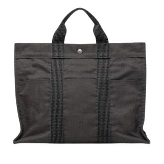 Herm&egrave;s Pre-owned Herline Tote MM - Femme - Pre-owned - Gris - Taille: ONE Size