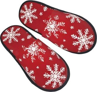 Generic Classiques Pantoufles Hommes Flocons de neige de No&euml;l Galaxie de No&euml;l Maison Pantoufles &eacute;l&eacute;gant Chaussons pour Homme pour Ext&eacute;rieur Int&eacute;rieur Adulte M