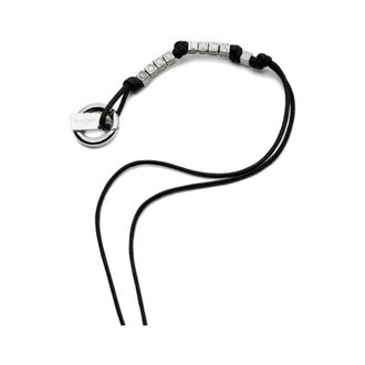 Maison Margiela Buchstaben Schl&uuml;sselanh&auml;nger - - Accessories - Damen - Schwarzk - ONE SIZE