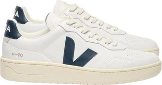 Veja Homme, Chaussures, Blanc, Taille: 41 EU V-90 O.t. Leather