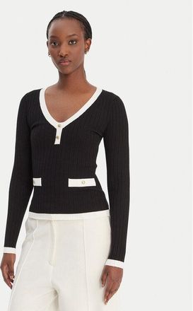 Guess Pullover W6RR26 Z3HP2 Schwarz Classic Fit